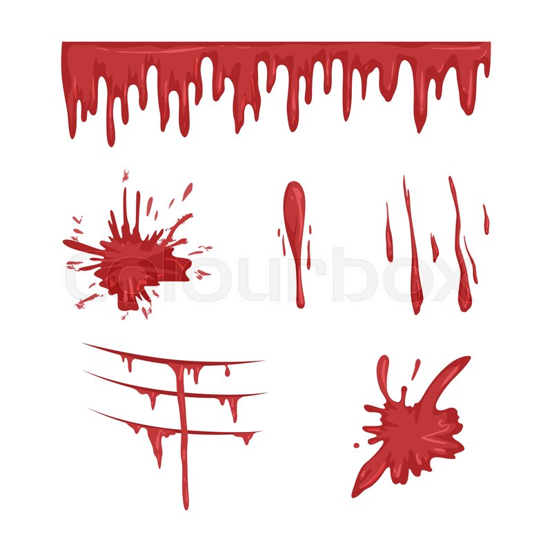Blood Drip Vector