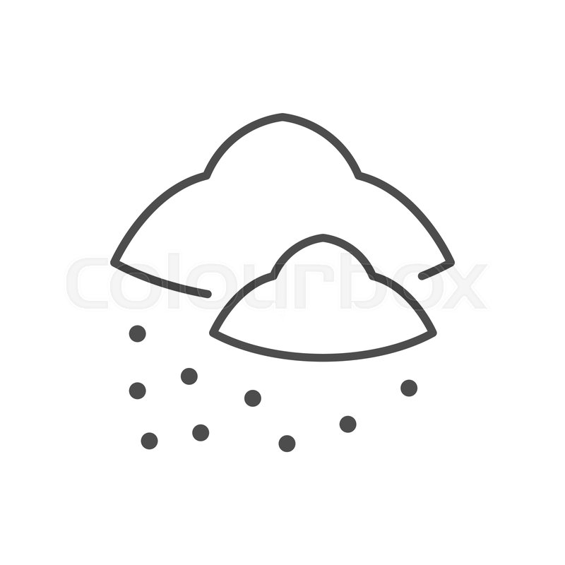 Pile Of Sand Vector