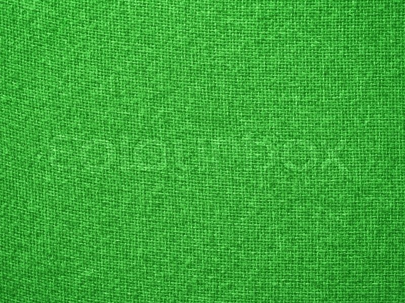 Burlap Green Fabric Texture Background | Stock image | Colourbox