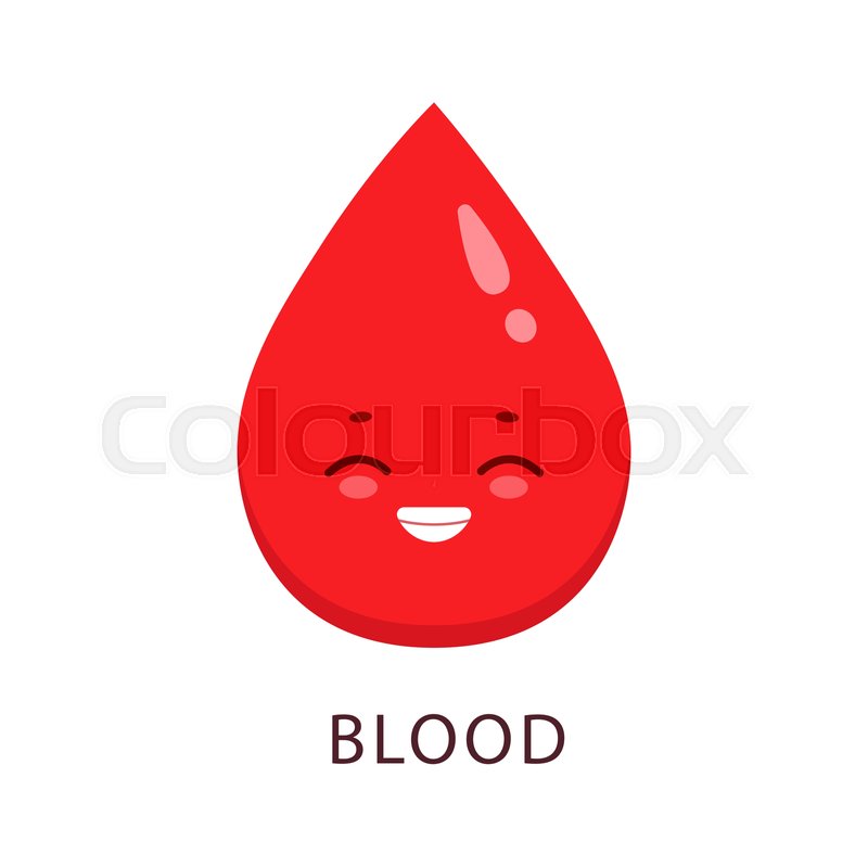 Drop Of Blood Cartoon