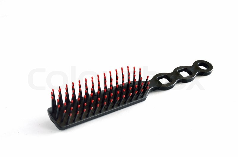 Pinsel Haar-Styling | Stock Bild | Colourbox