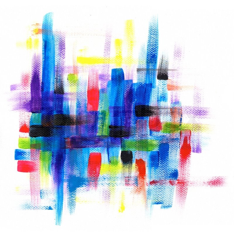 Abstract acrylic colors | Stock image | Colourbox