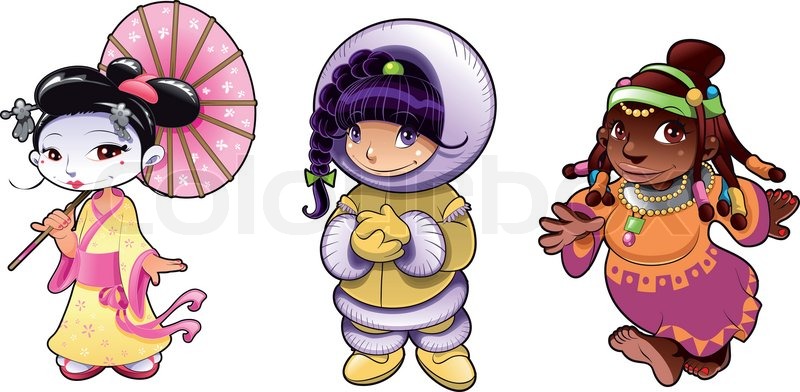 Historical characters. | Stock vector | Colourbox