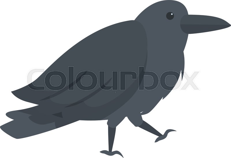 Cartoon Crow Tattoo
