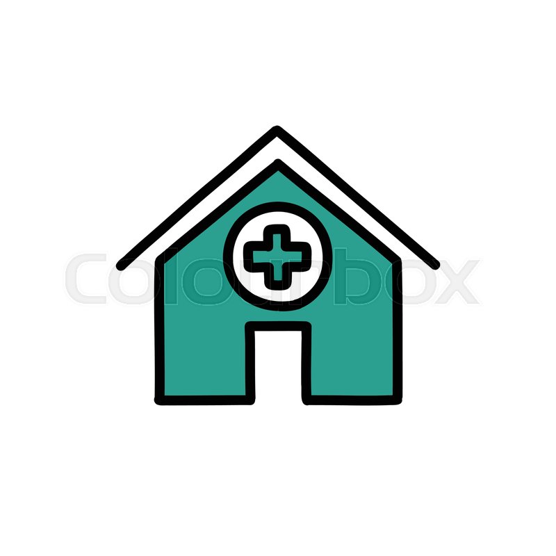 Hospital Icon Vector