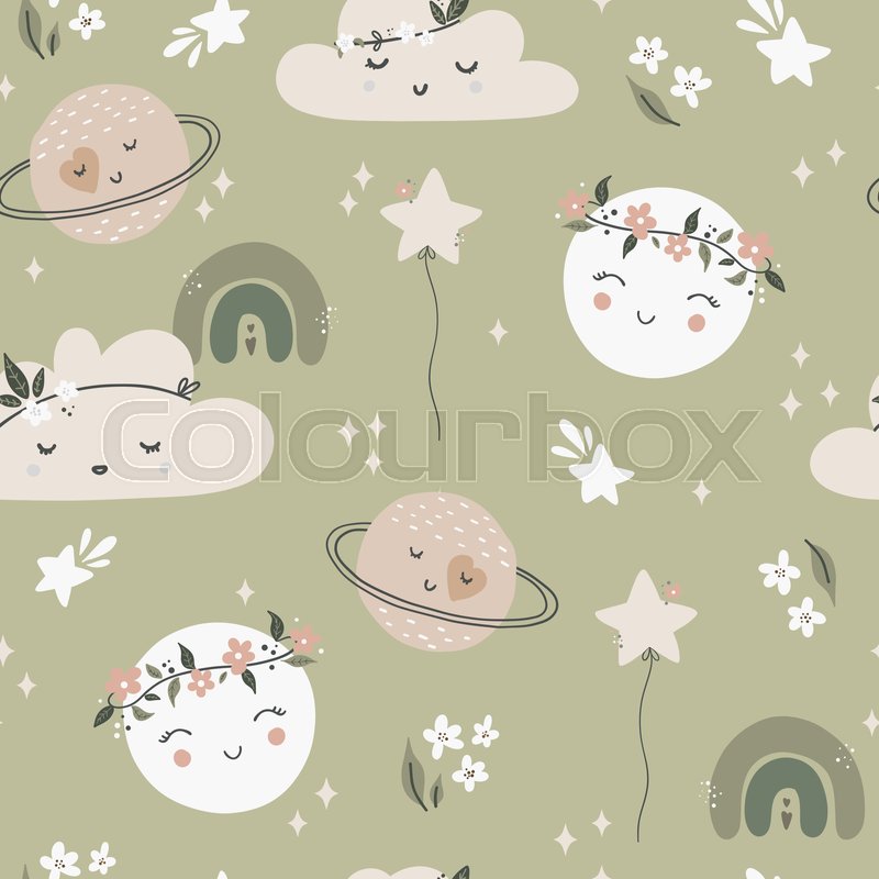 Cute Simple Pattern Background