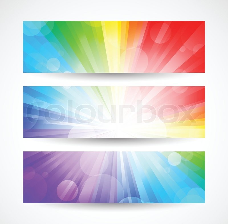 Set of banners | Stock vector | Colourbox