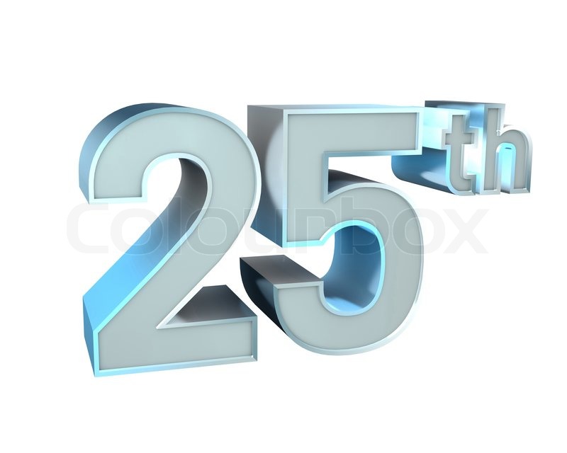 Silver Character Collection. 25th ... | Stock image | Colourbox