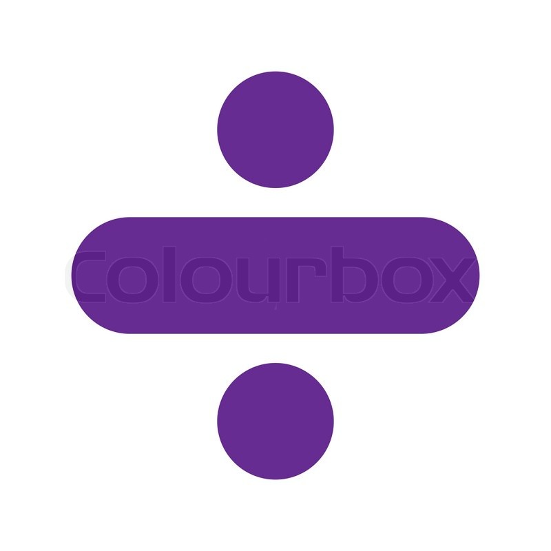Icon - minus - purple | Vector | Colourbox