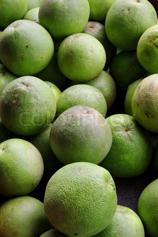Green pomelo | Stock image | Colourbox