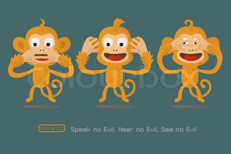 Figur, affe, lustig | Vektorgrafik | Colourbox