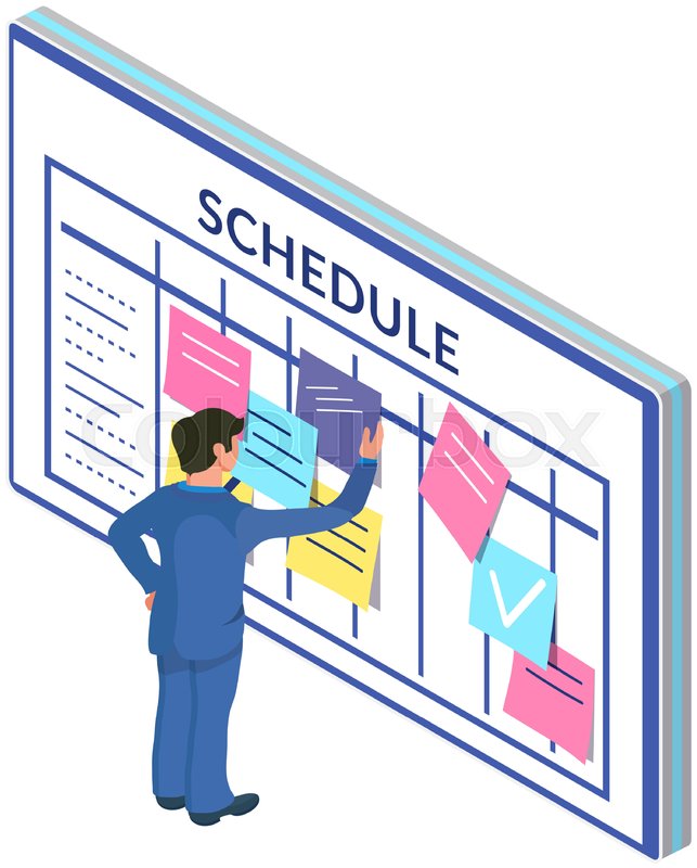 Work Schedule Clipart