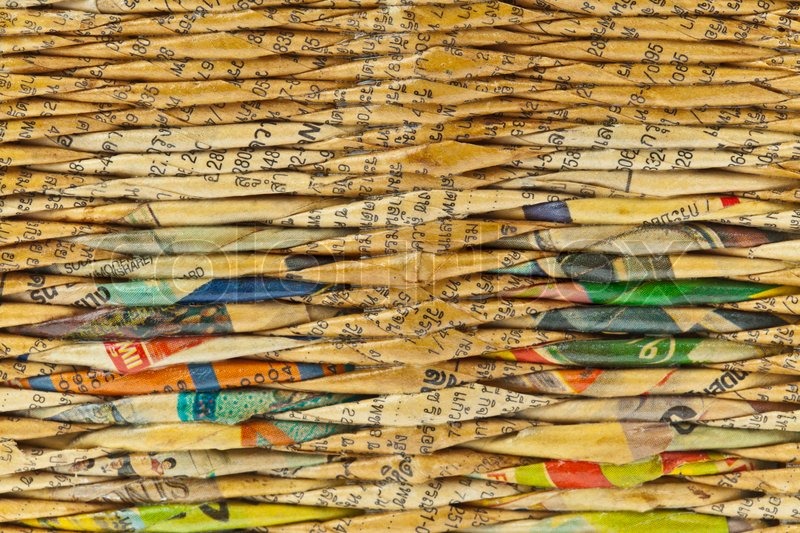 Abstract paper weave background | Stock image | Colourbox