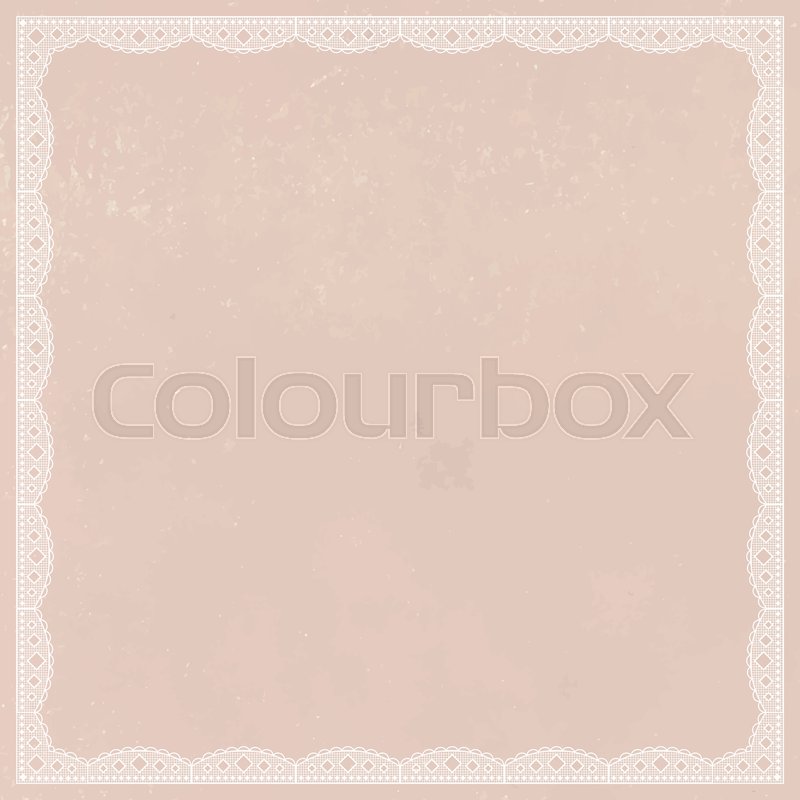 Pink Lace Frame