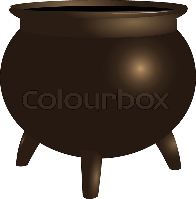 Old pot | Stock vector | Colourbox