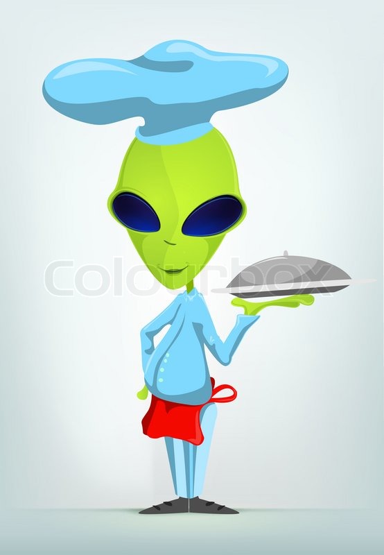 Funny Alien | Stock vector | Colourbox