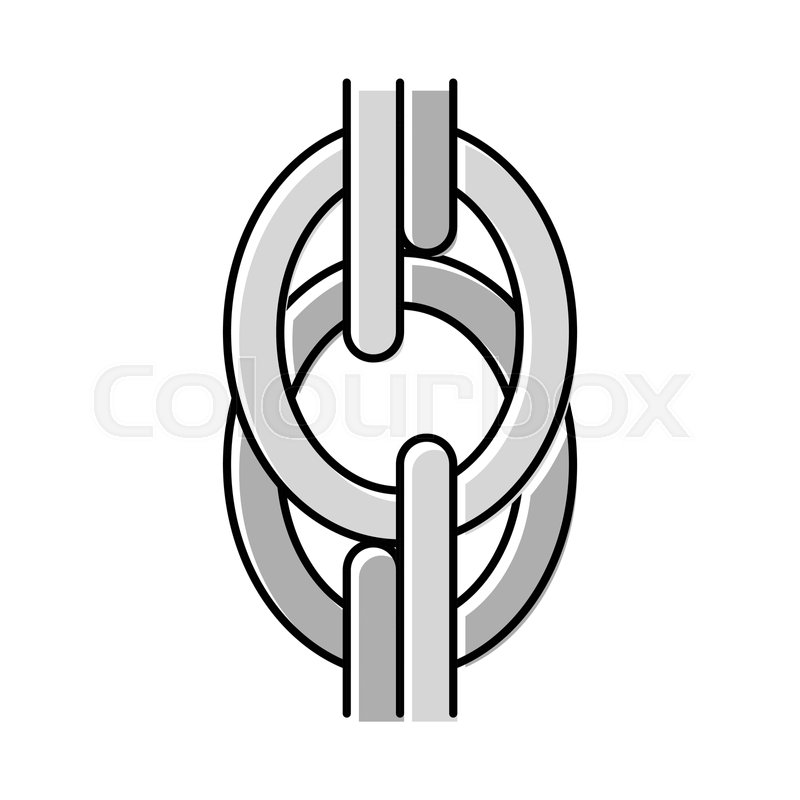 Rope Chain Vector