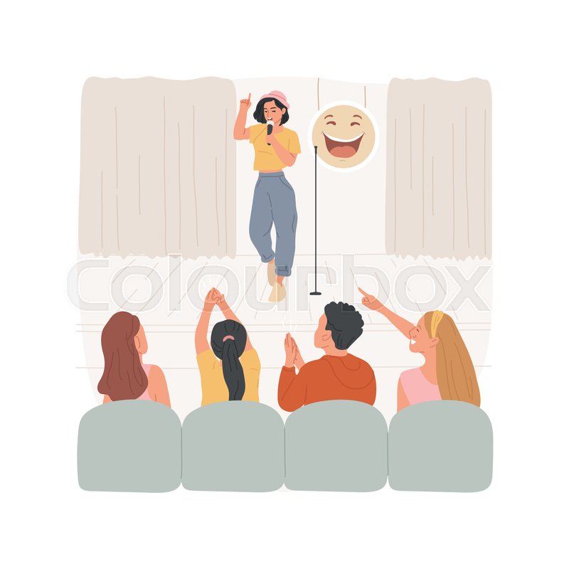 Stand Up Comedy Cartoon