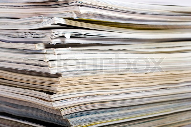 Stack of paper | Stock image | Colourbox