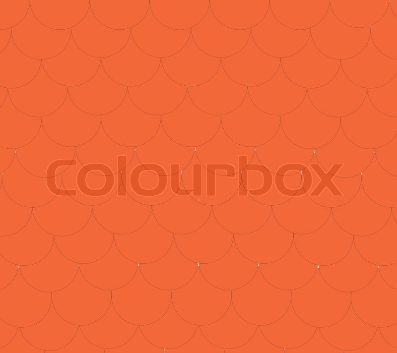 Oranges vertical fish scales graphic ... | Stock vector | Colourbox