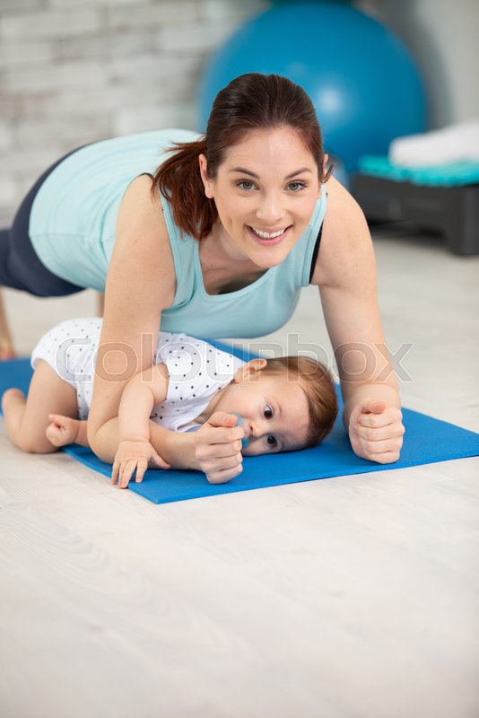 Baby Doing Exercise
