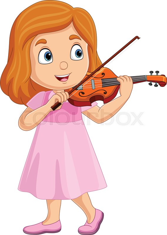 Cartoon Viola