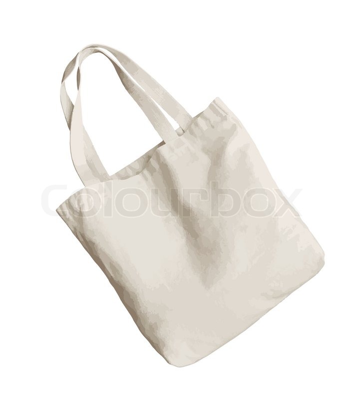 Vector Cotton Bag | Stock vector | Colourbox