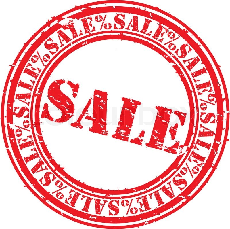 Grunge sale off rubber stamp, vector ... | Stock vector | Colourbox
