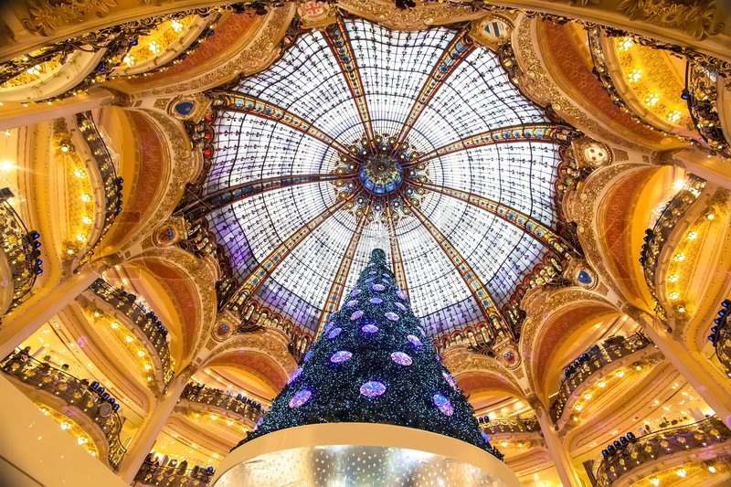 Beautiful dome gallery Lafayette | Stock image | Colourbox