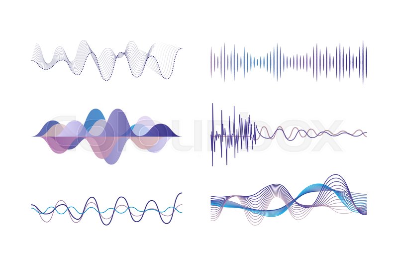 Sound Waves Vector