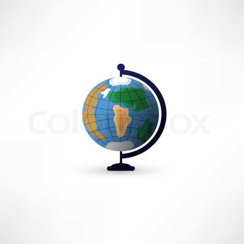 Bunte Welt Earth-Symbol | Stock-Vektor | Colourbox