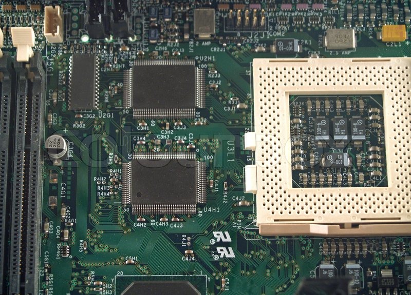 Computer Parts such as Circuit Boards, ... | Stock image | Colourbox