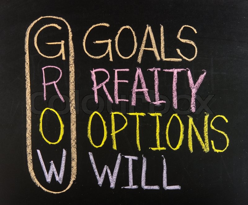 GROW acronym | Stock image | Colourbox