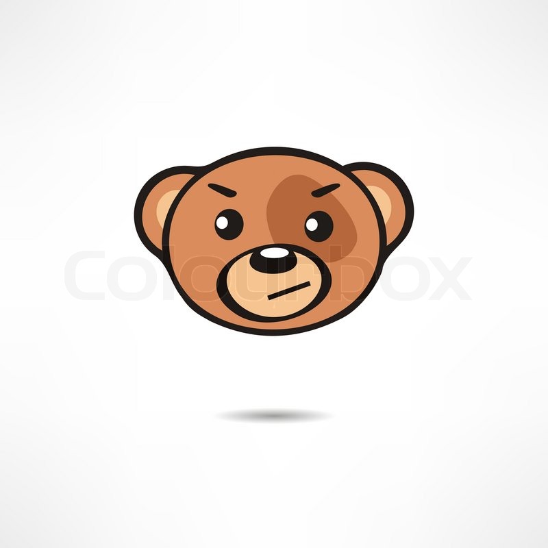 Grinning Bear | Stock vector | Colourbox
