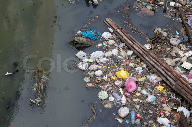 Water pollution | Stock image | Colourbox