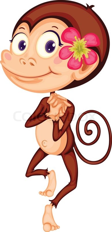 Affe | Stock-Vektor | Colourbox