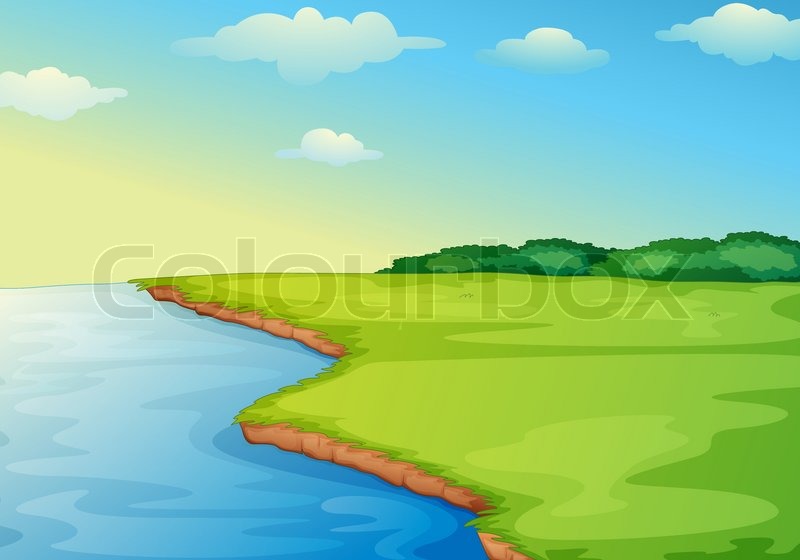 Open field | Stock vector | Colourbox