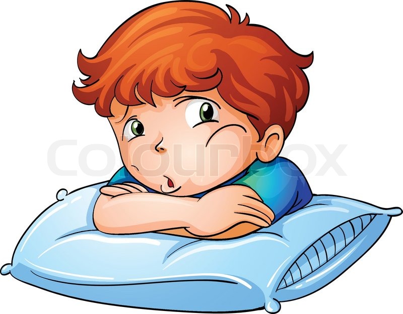 Bored Kid Clipart