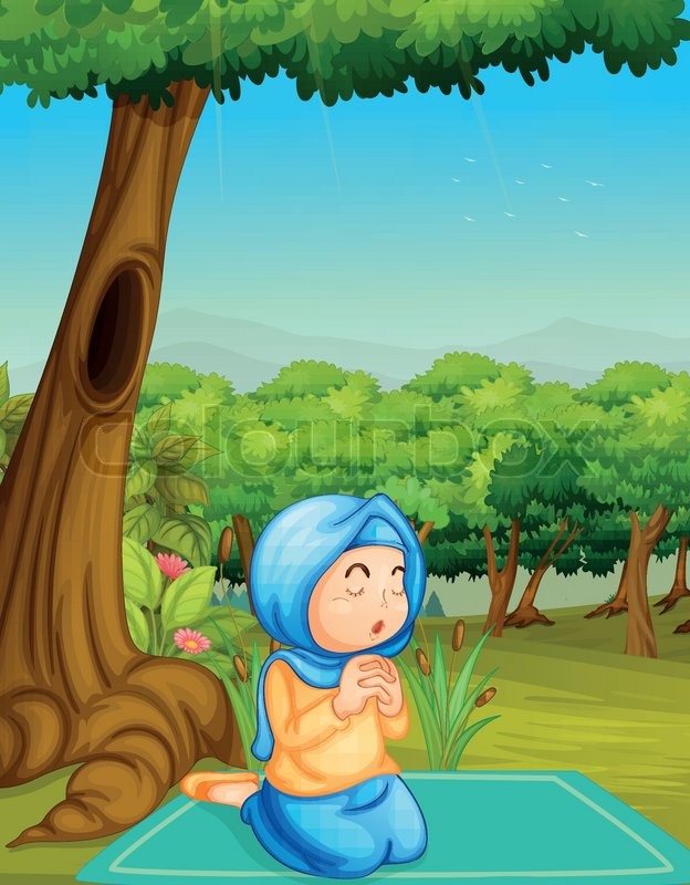 Prayer | Stock vector | Colourbox