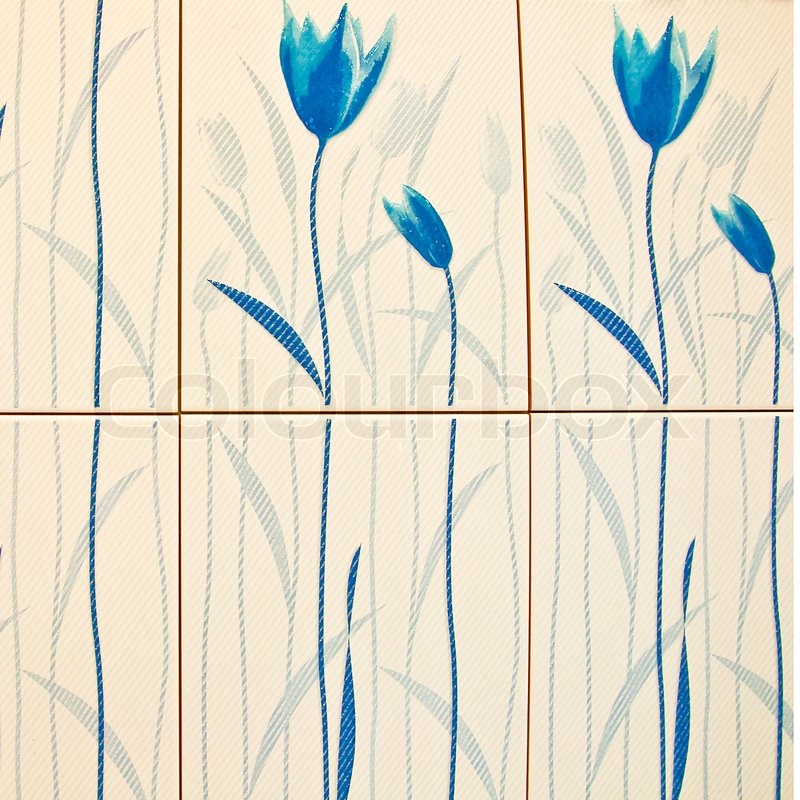 The Ceramic texture of flower | Stock image | Colourbox