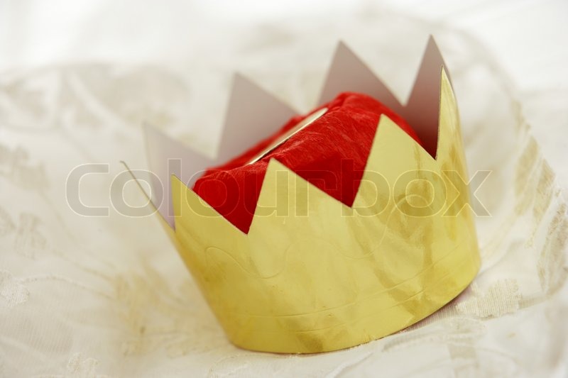 Paper crown | Stock image | Colourbox