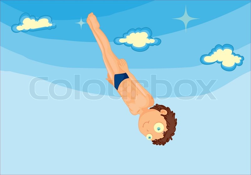 Diving | Stock vector | Colourbox