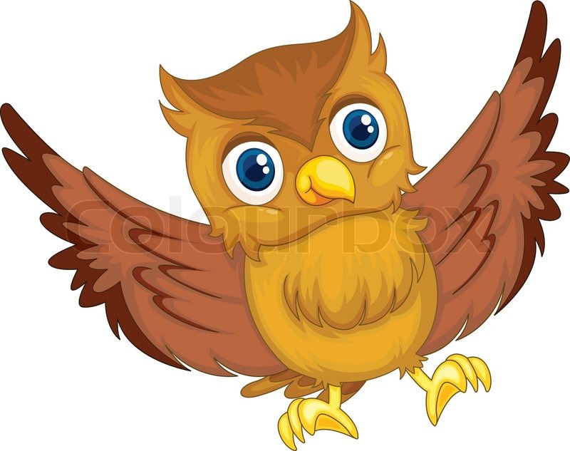 Eule | Stock-Vektor | Colourbox