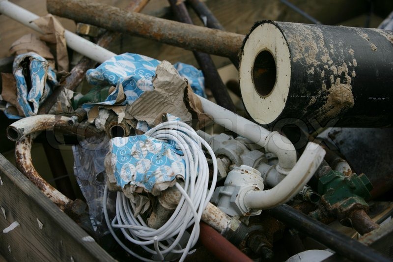 Metal rubbish | Stock Photo | Colourbox