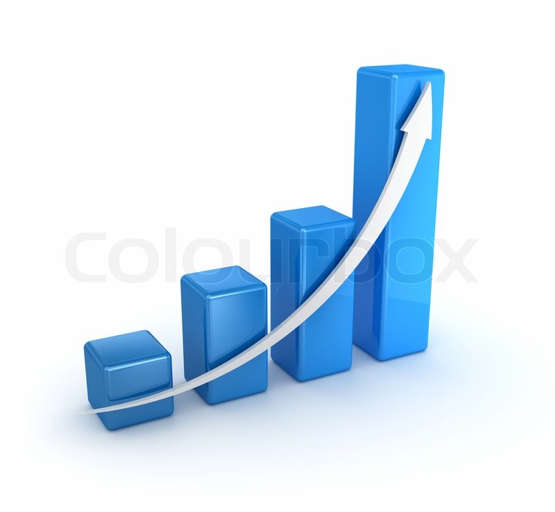 Business chart | Stock Bild | Colourbox