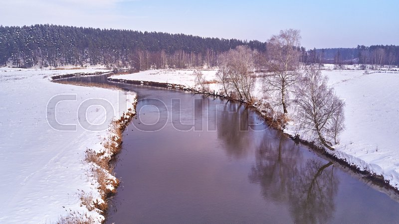 Winter River Scenes