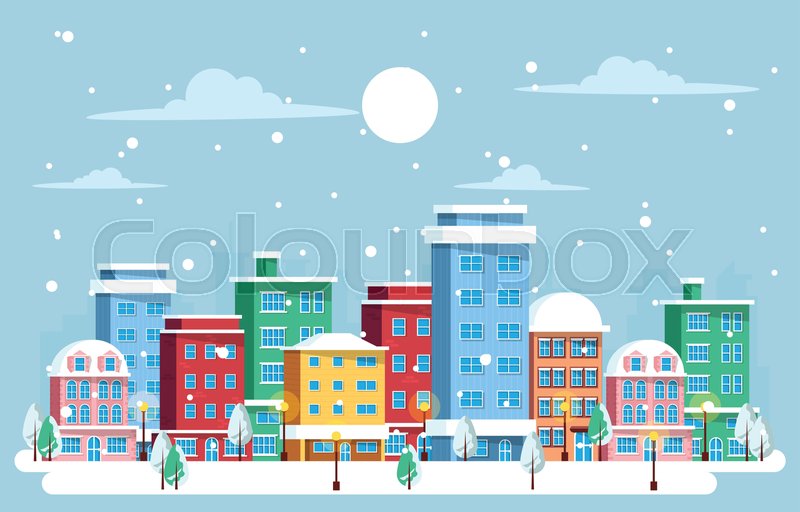 Cold Winter City