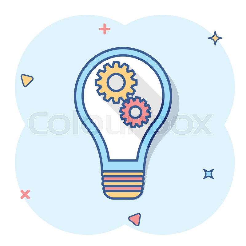 Animated Light Bulb Idea