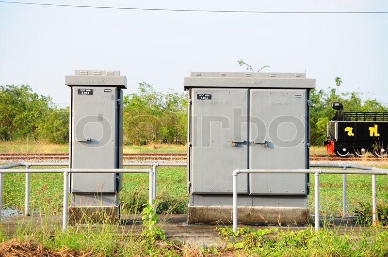 Electrical Control Box for Commuter ... | Stock image | Colourbox