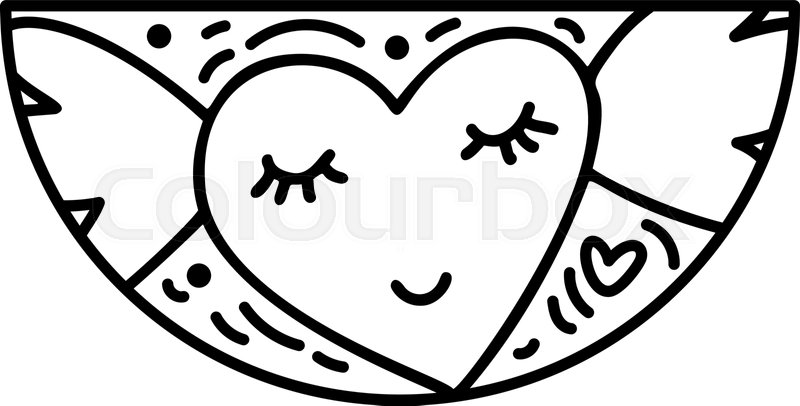 Half Round Design Clipart